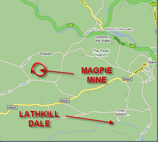 Adrian's Images: PHOTO LOCATIONS DERBYSHIRE---MAGPIE MINE